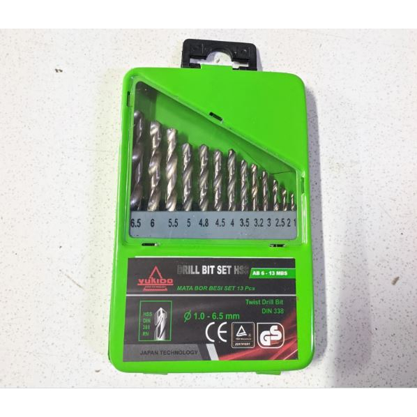 Jual MATA BOR LENGKAP 25 pcs Mata Bor Besi Set Mata Bor Tahan Lama Baja ...