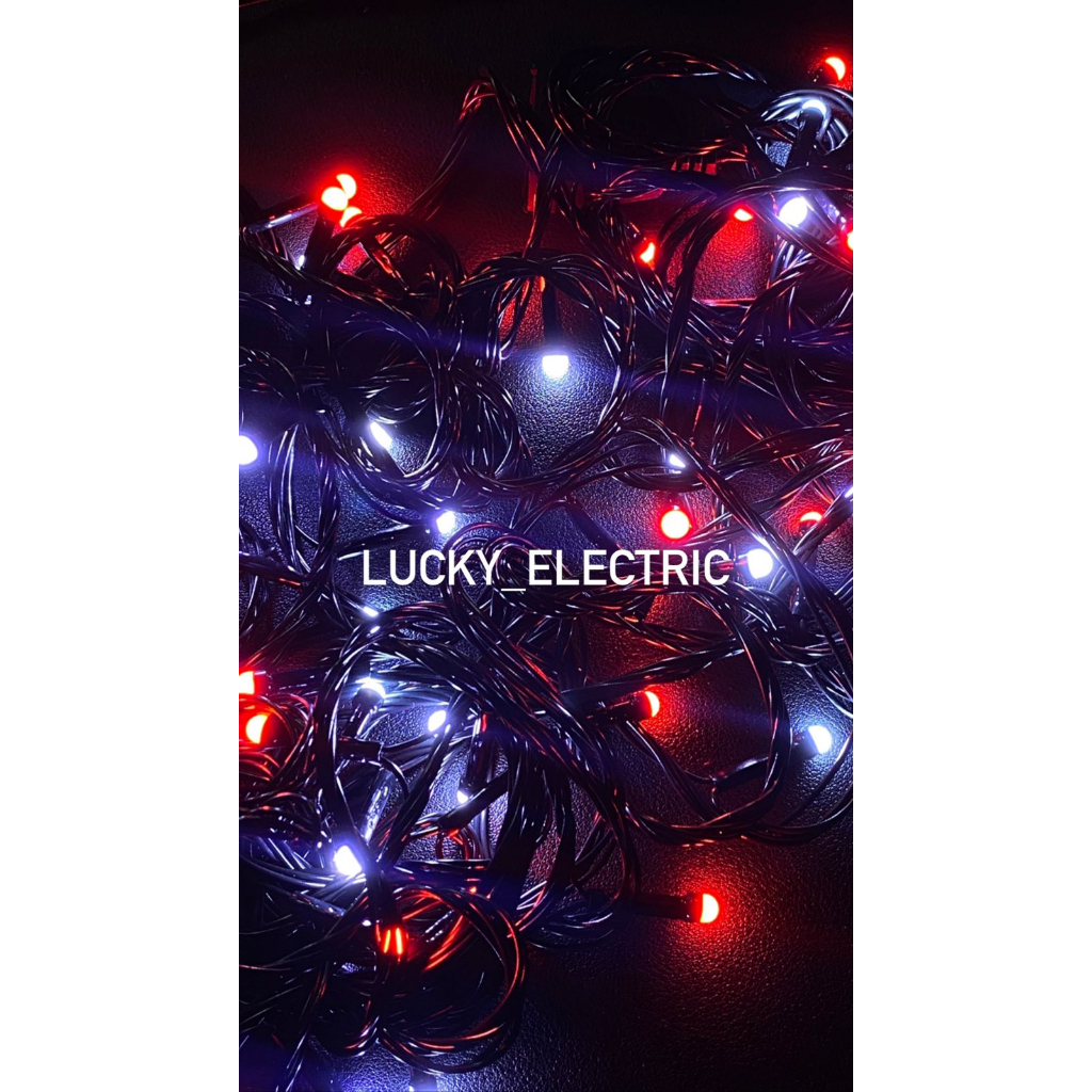 Jual Lampu Hias LED Merah Putih/Rainbow Kelap Kelip/Lampu Tumbler/Lampu ...