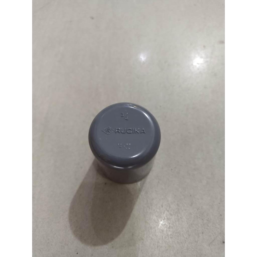 Jual DOP RUCIKA 3/4" Inch AW PVC / Cap AW | Shopee Indonesia