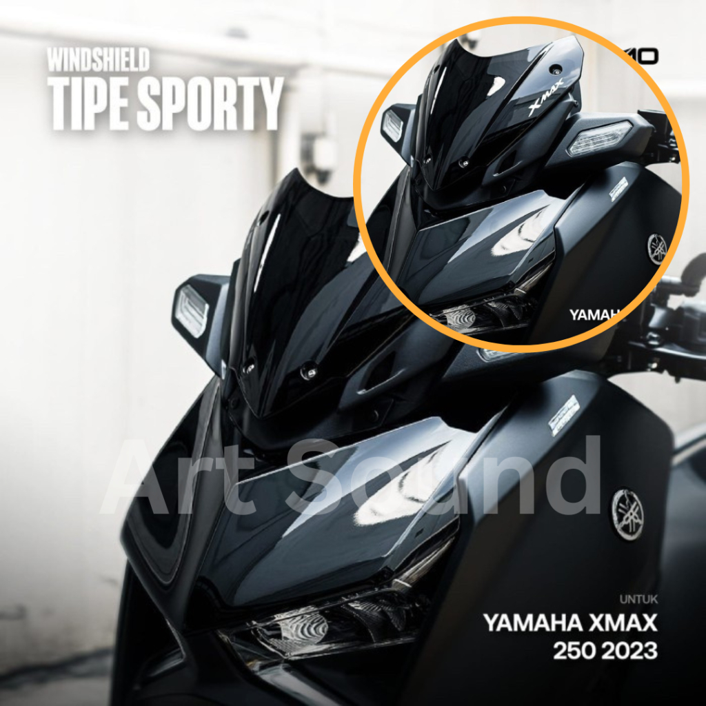 Jual Windshield Visor Nemo Kecil Yamaha Xmax Connected Model Eropa ...