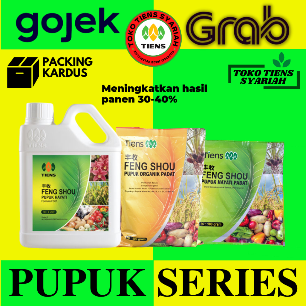 Jual Pupuk Organik Padat dan Cair Feng Shou Tiens Meningkatkan Hasil ...