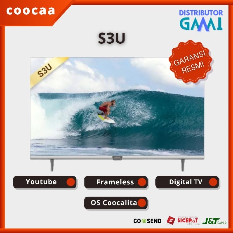 Jual Coocaa 40 inch 40Z72 40S3U Smart Google TV Garansi Resmi | Shopee ...