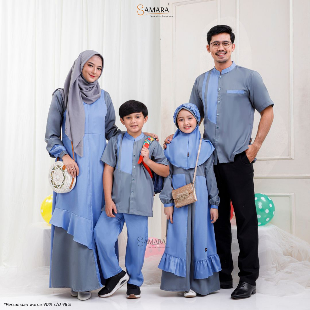 Jual [FAMILY COUPLE] GAMIS KOKO COUPLE KELUARGA SARIMBIT SAMARA TERBARU ...