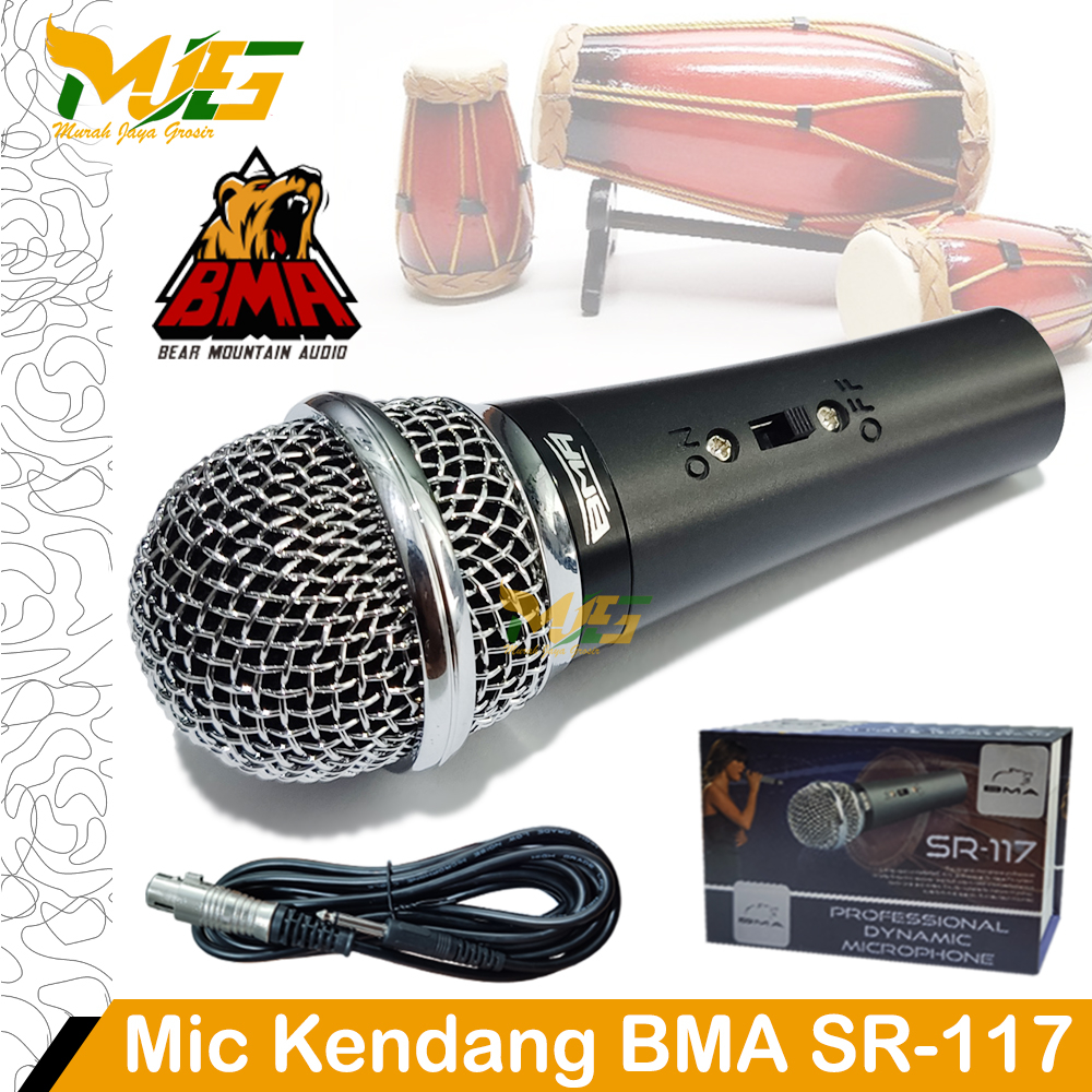 Jual Mic Gendang BMA SR-117 Microphone Drum Mik Kendang mic instrument ...