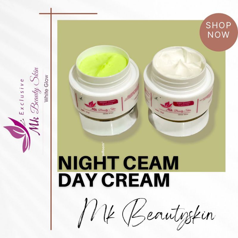 Jual day Cream atau Night Cream Whitening MK beautyskin (Riques di ...