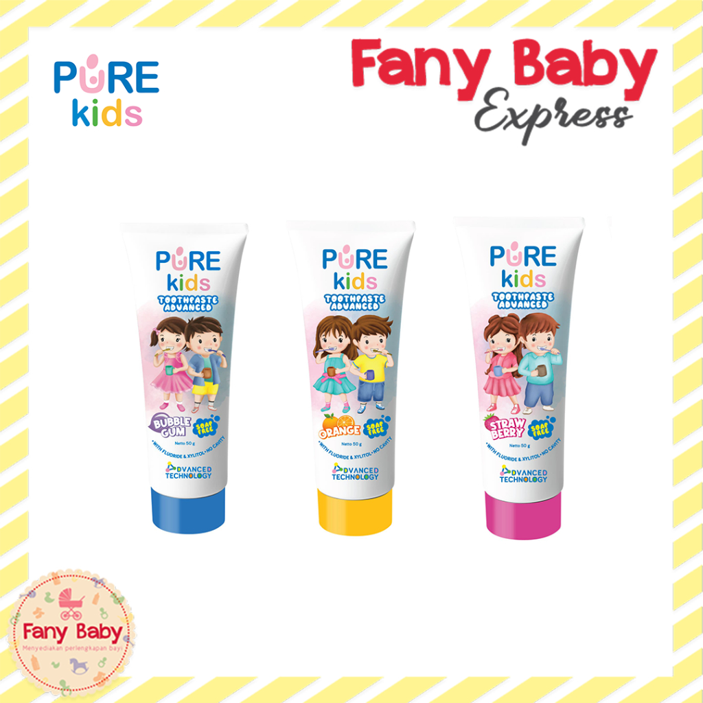 Jual PURE KIDS TOOTHPASTE ADVANCED 50GR | Shopee Indonesia