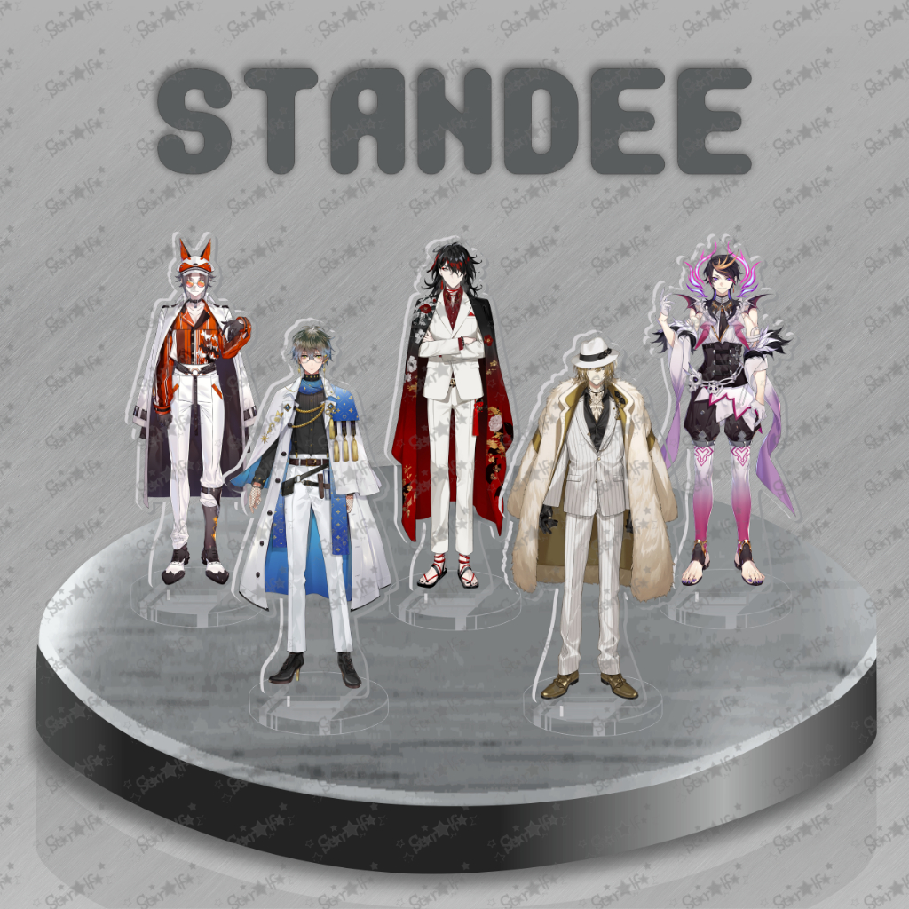 Jual Standee Luxiem Nijisanji EN Akrilik UV & Set Stickers | Acrylic ...