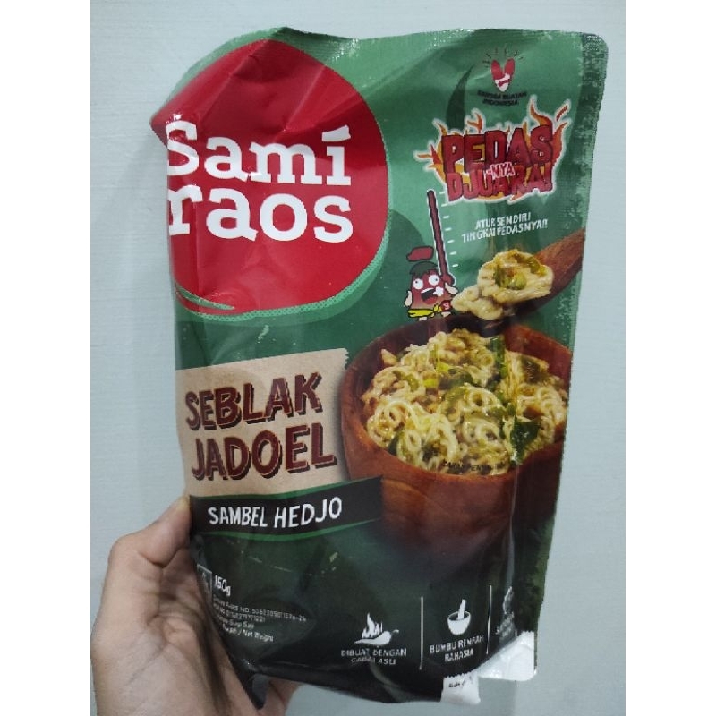 Jual SAMIRAOS SEBLAK JADOEL | Shopee Indonesia