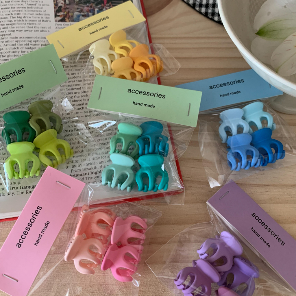 Jual GRADIENT COLOR SET JEPIT RAMBUT HERCULES MINI KECIL KOREA WARNA ...