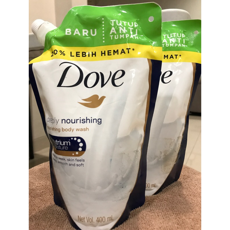 Jual Dove nourishing body wash / Sabun Mandi cair 400ml | Shopee Indonesia