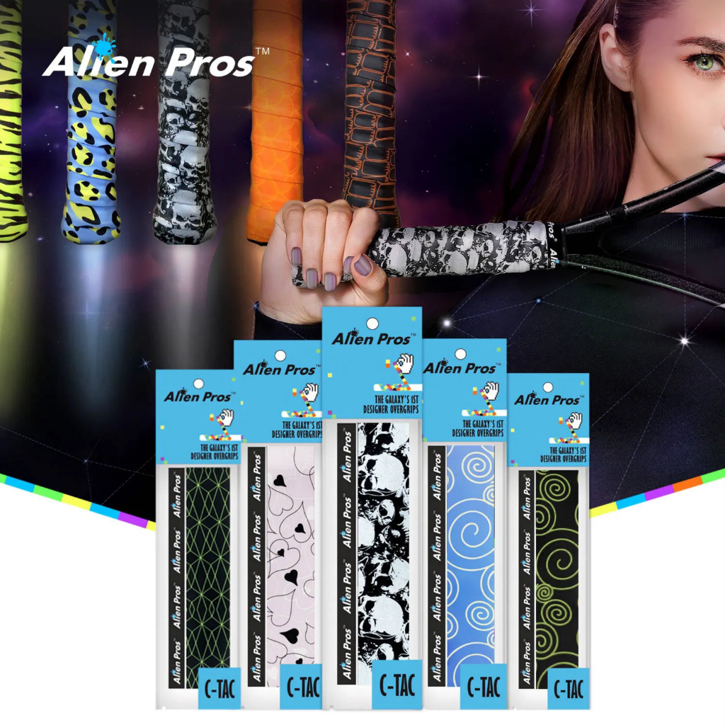 Jual Grip Overgrips Tenis Tennis Alien Pros Type C-Tac From USA ...
