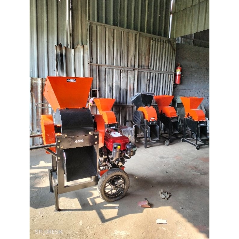 Jual mesin kompos/pencacah rumput multiguna tipe 30 dg penggerak 8pk ...