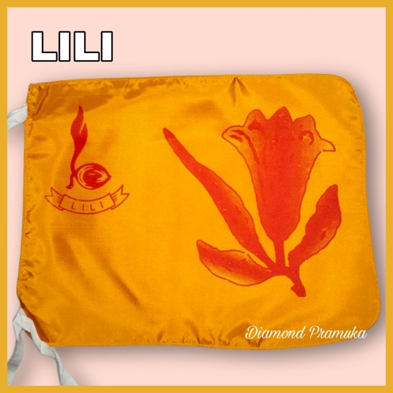 Jual Bendera regu pramuka putri bunga lili Bendera regu lili | Shopee ...