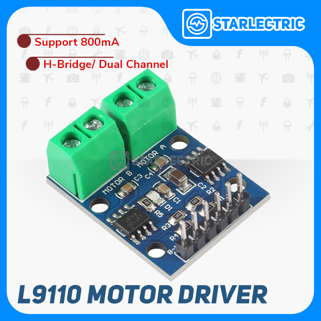 Jual L9110S Motor Driver H-Bridge DC Motor Driver Dual channel L9110 9110 | Shopee Indonesia