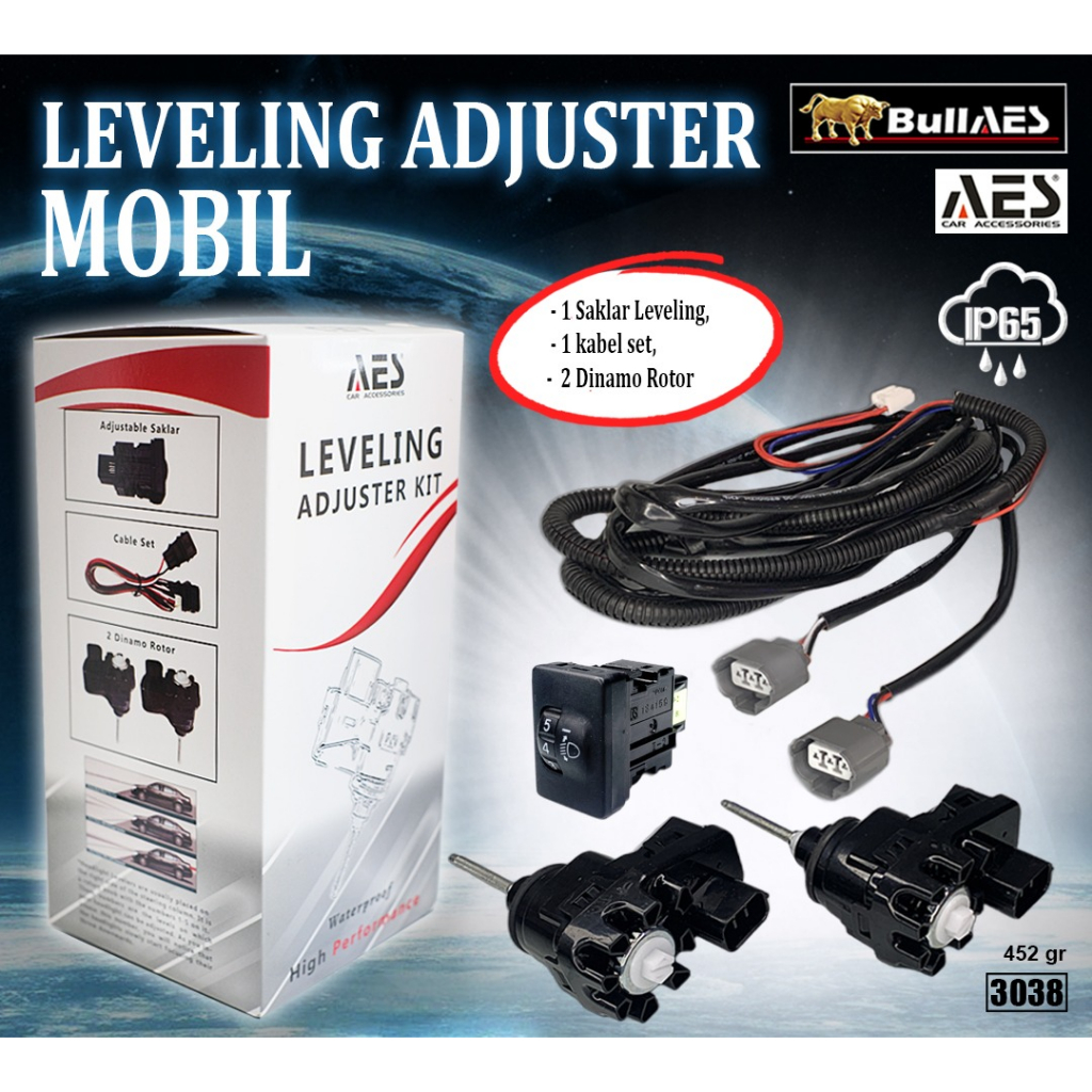 Jual Auto leveling headlamp universal Paket mobil merk AES | Shopee ...