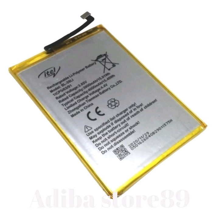 Jual Baterai itel vision 1 L6005 BL-39LI BL39Li Original Battery jp | Shopee Indonesia