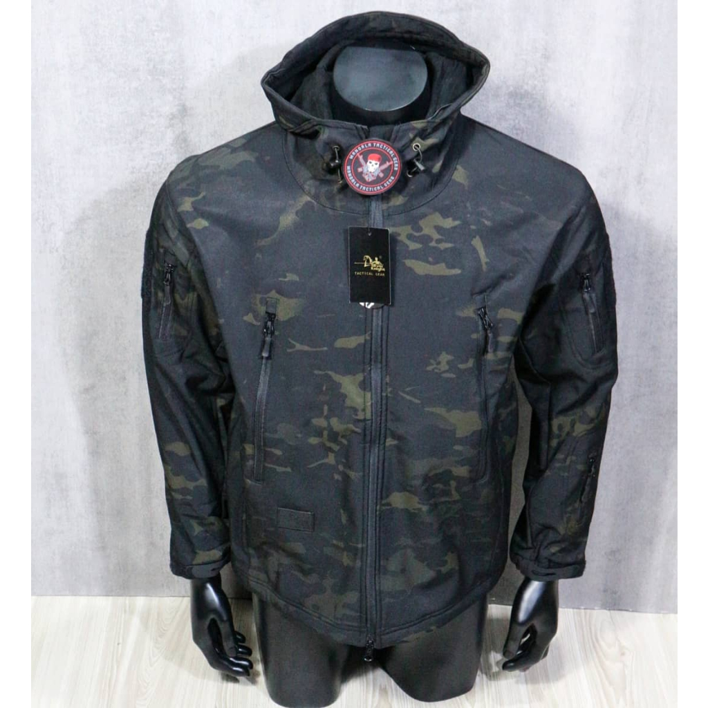 Jual Jaket TAD Multicamblack / jaket Multicamblack Jaket Tactical ...