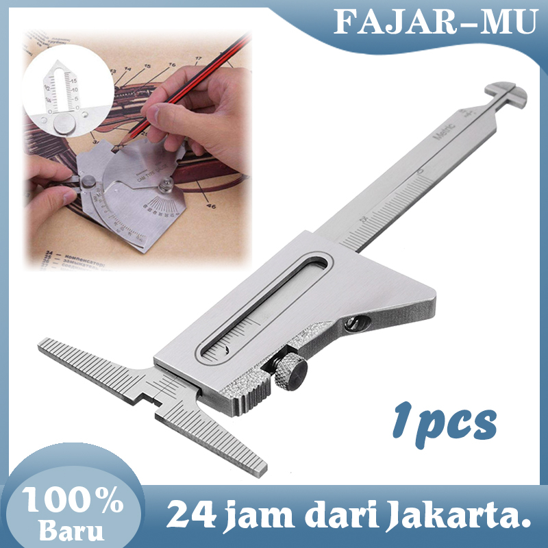 Jual Alat Ukur Kerja Las HI-LO Welding Gauge Pengukur Tinggi Dan Rendah Welding Inspection Gauge ...