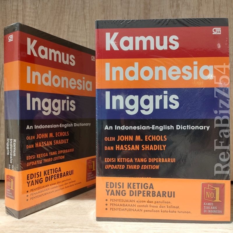 Jual Kamus Indonesia Inggris Edisi Ketiga Yang Diperbarui | Shopee ...