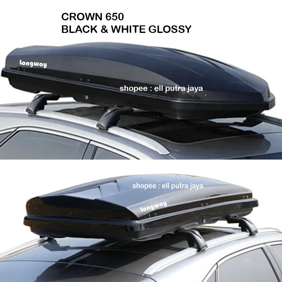 Jual Roof Box Roofbox bagasi atas mobil Glossy slim | Shopee Indonesia