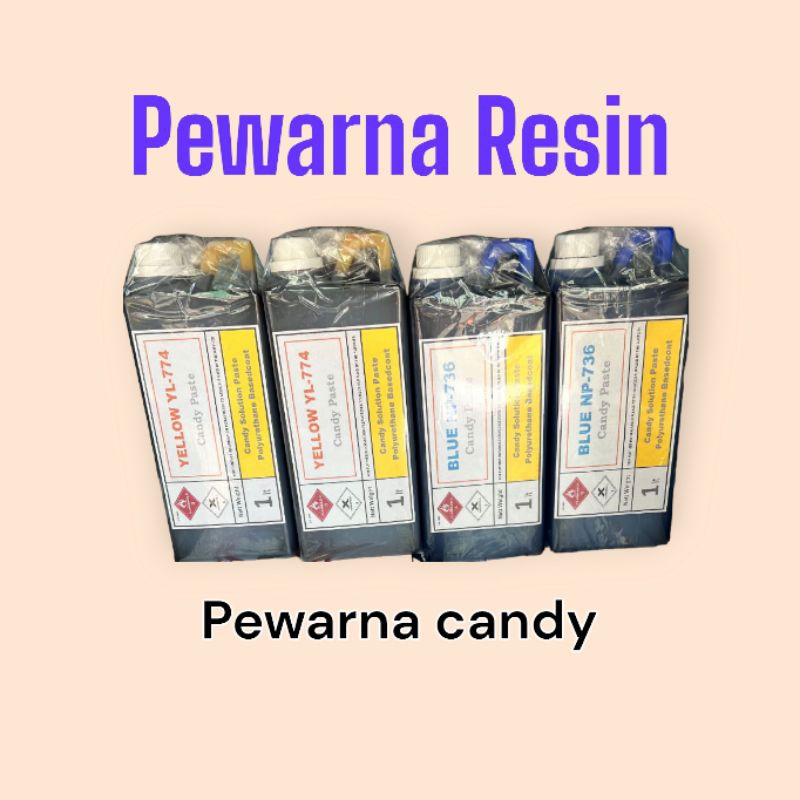 Jual Pewarna resin pewarna cat candy tone untuk bahan pewarna cat ...