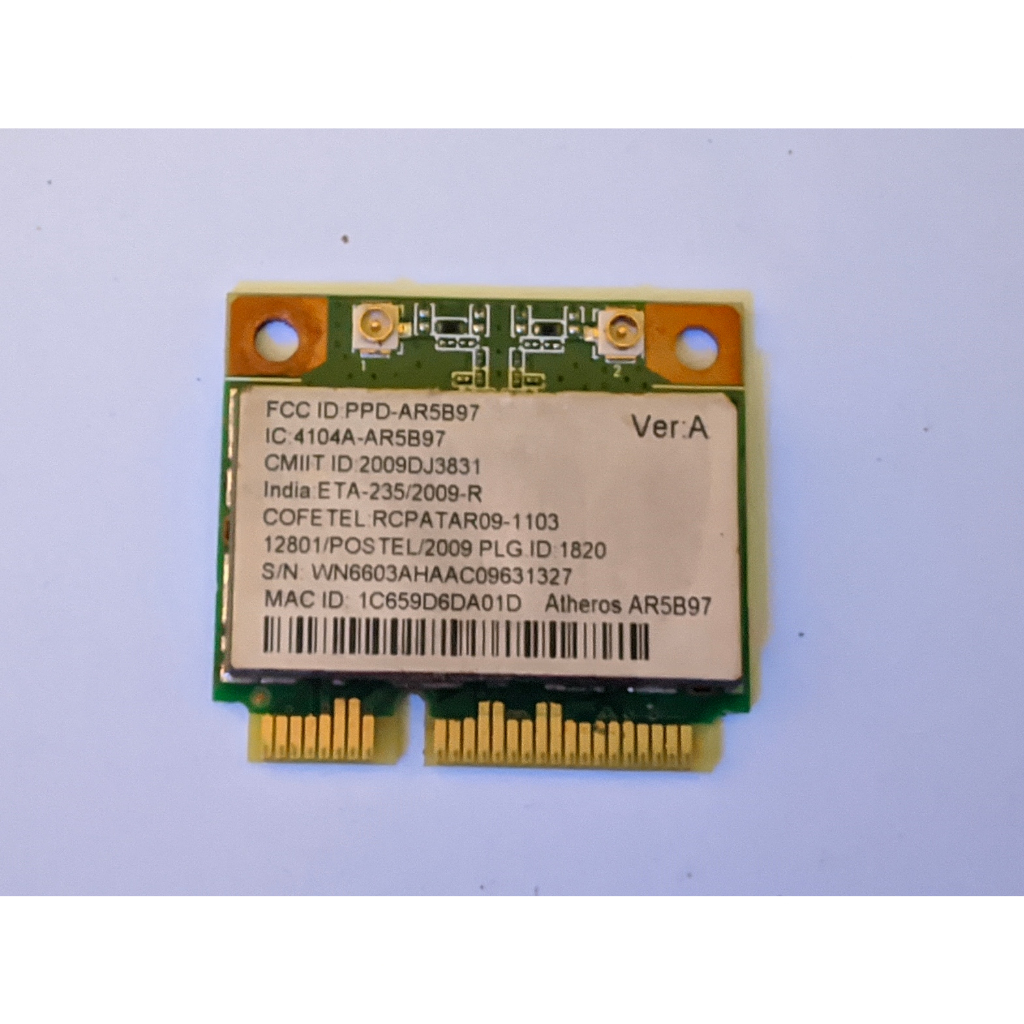 Jual Modul Wifi Card Laptop Acer Aspire 4738Z | Shopee Indonesia