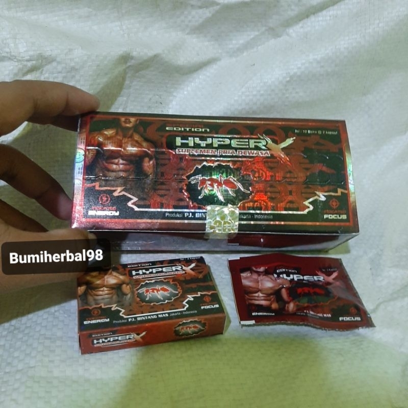 Jual HYPER X Kapsul ORIGINAL | Shopee Indonesia
