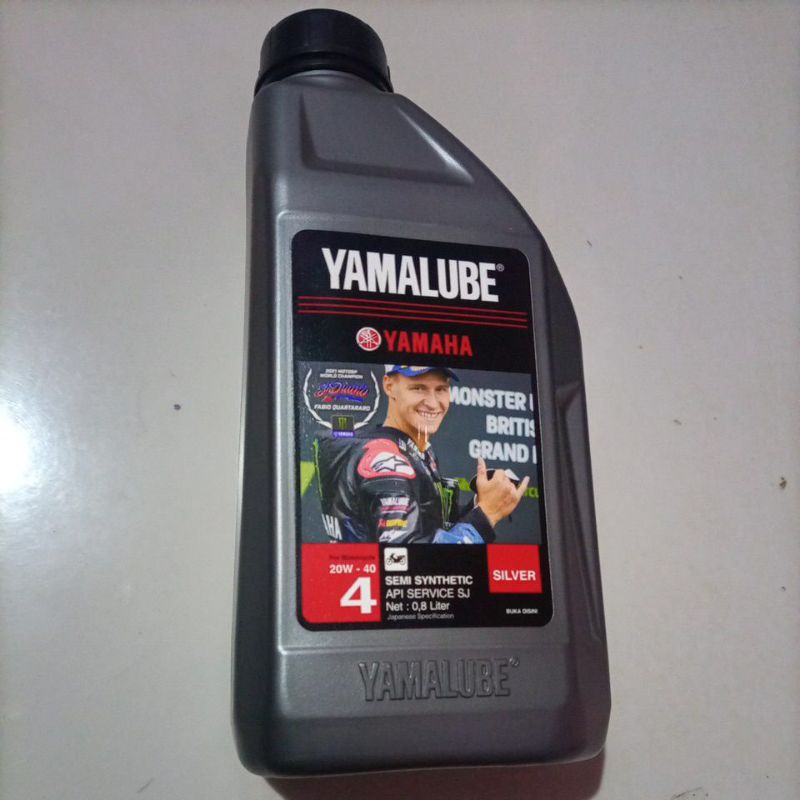 Jual OLI MESIN YAMALUBE SILVER 20-40 OLI YAMALUBE OIL MESIN 4TAK ...