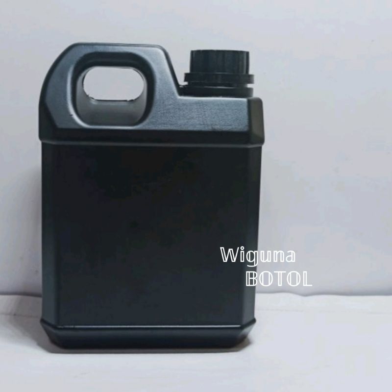 Jual Jerigen 1 Liter Taiwan / Jerigen 1000 ml Hitam | Shopee Indonesia