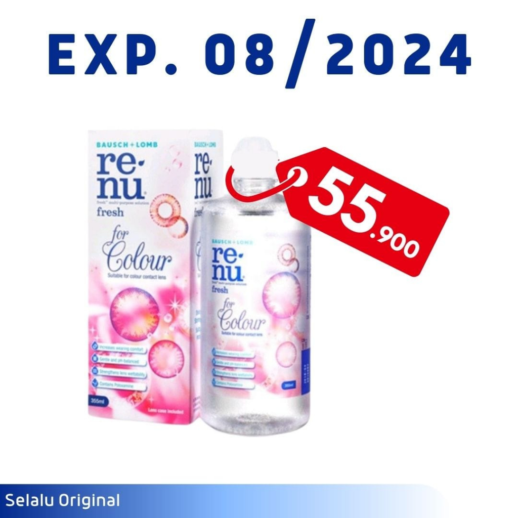 Jual AIR SOFTLENS RENU COLOUR 355ml | Shopee Indonesia