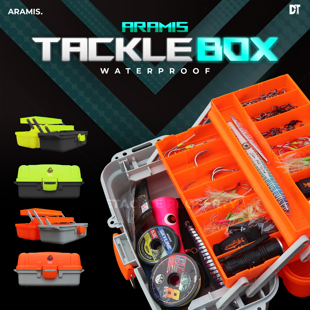 Jual Tackle Box Aramis Box Pancing Case Umpan Pancing Kotak Peralatan Mancing | Shopee Indonesia