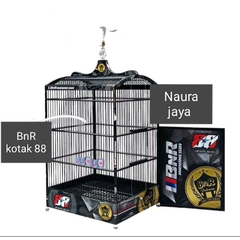Jual KANDANG SANGKAR BNR KOTAK DECAL 88 No 2 | Shopee Indonesia