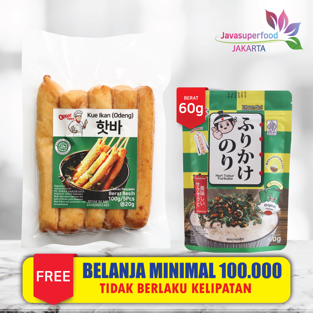 Jual Oppa Hotbar Odeng Jajan asli Korea 100g/ Odeng Tusuk / Odeng ...