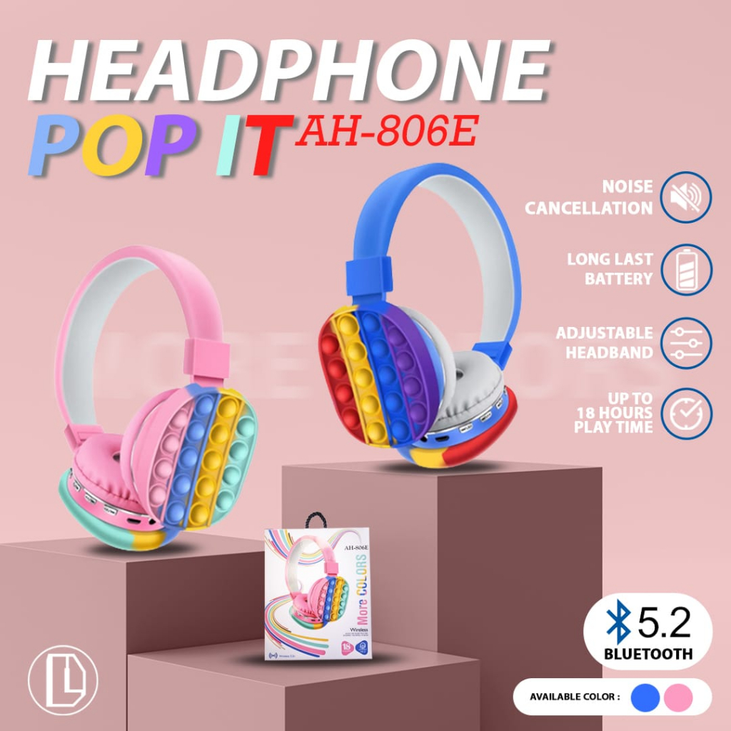 Jual Headphone Wireless Tws Model Pop It Stereo | Shopee Indonesia