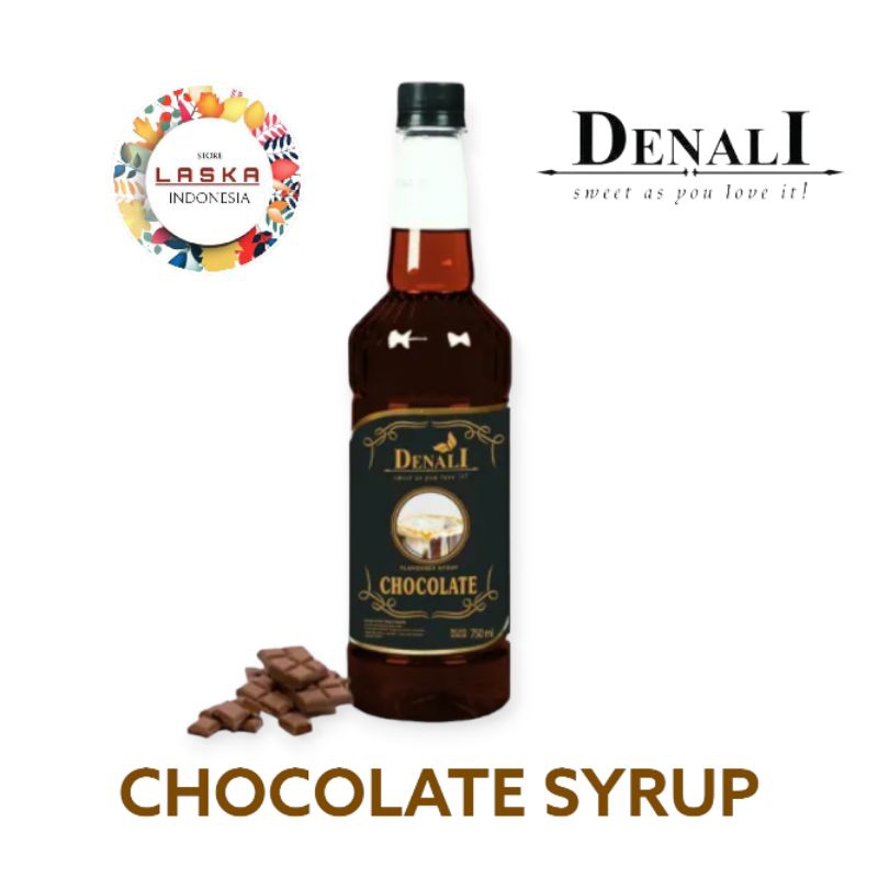 Jual Denali Chocolate Syrup 750 ml - Chocolate Sirup Merk Denali ...