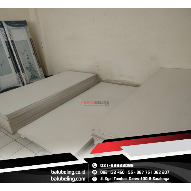 Jual PVC Board Solid 18mm Standard Ukuran 122x244 cm Papan Multiplek ...