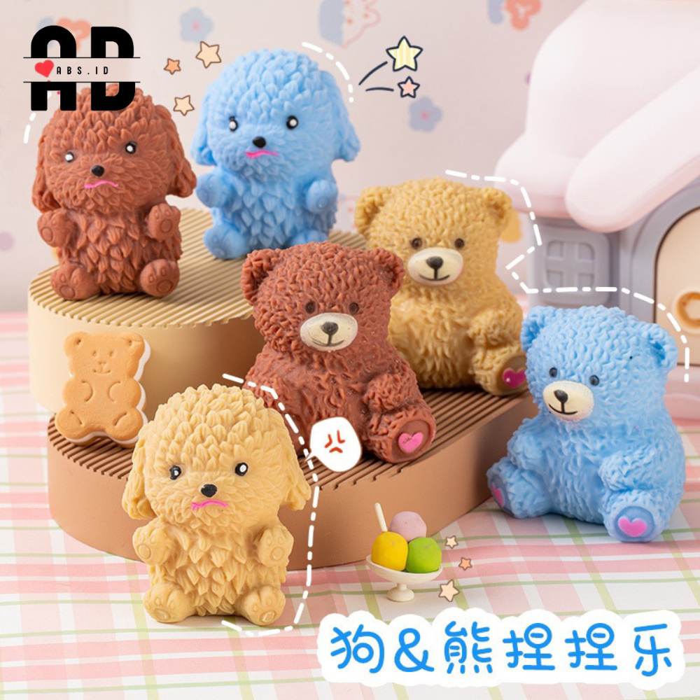 Jual ABS - Mainan Squishy Poodle Mainan Squishy Pencet Anti Stress ...