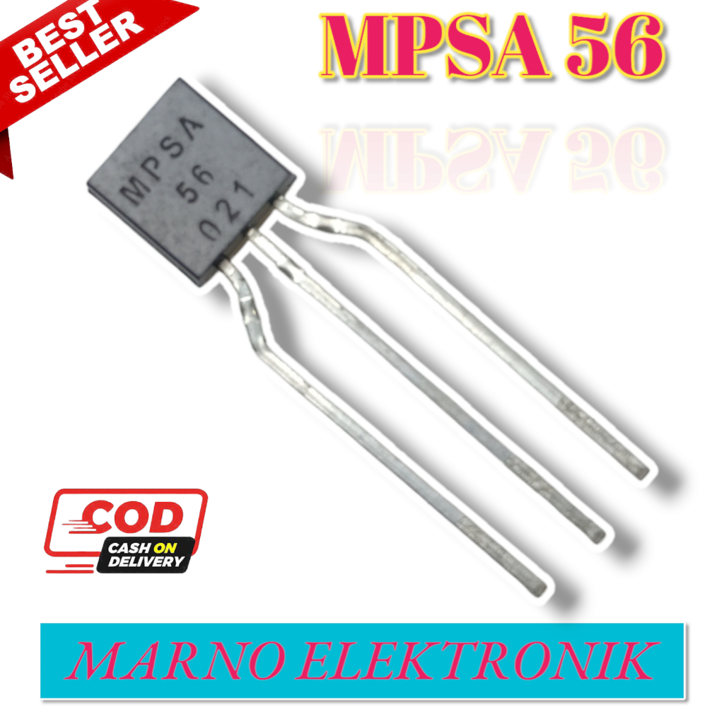 Jual TR TRANSISTOR MPSA56 MPSA MPS A 56 ASLI ORIGINAL (ORI) | Shopee ...