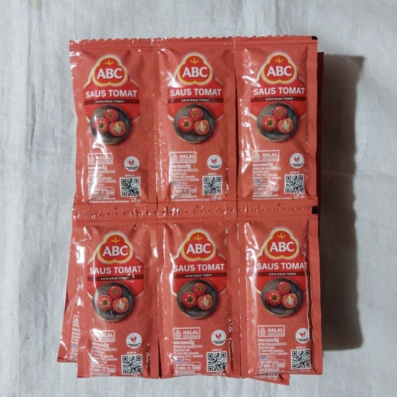 Jual SAUS TOMAT ABC SACHET (isi 42 pcs) | Shopee Indonesia