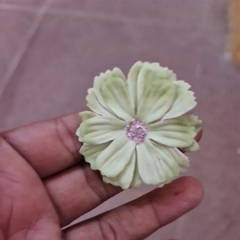 Jual KS30 Daisy 4cm kelopak bunga kepala satuan head flower mawar rose ...