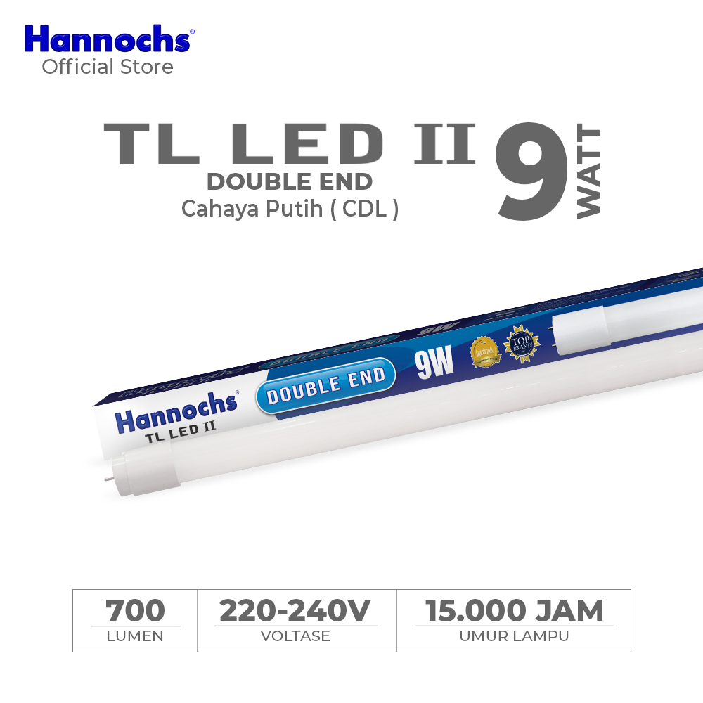 Jual Hannochs TL LED II Double End 9 Watt - Lampu Tube Light | Shopee ...