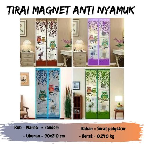 Jual SHENAR , TIRAI MAGNET ORI TIRAI KAMAR PINTU KAIN KAMAR TIRAI ...