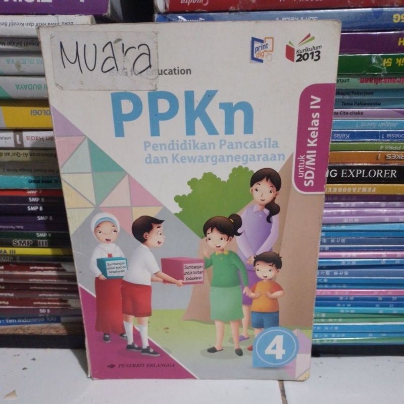 Jual BUKU PPKN/PENDIDIKAN PANCASILA DAN KEWARGANEGARAAN KELAS 4-IV SD ...
