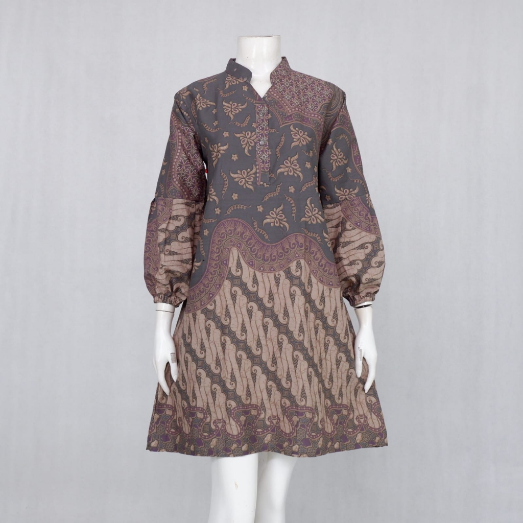 Jual TUNIK ASOKA 03 | ANANTHA BATIK MODERN KERAH SHANGHAI BUSUI ...
