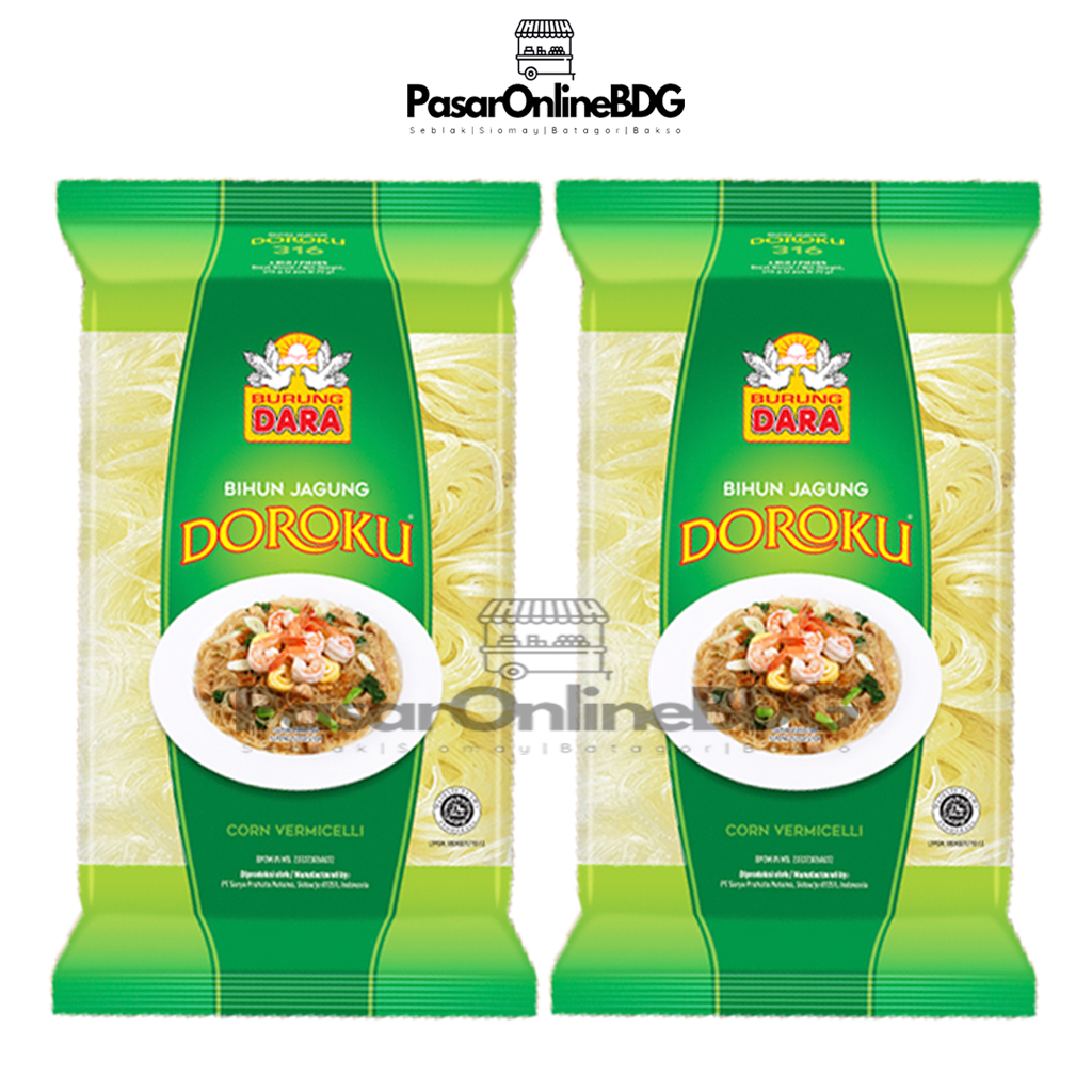 Jual Bihun Jagung Doroku 316G 4 Pcs | Shopee Indonesia