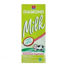 Jual DIAMOND UHT MILK LOW FAT HI CAL 200ML | Shopee Indonesia