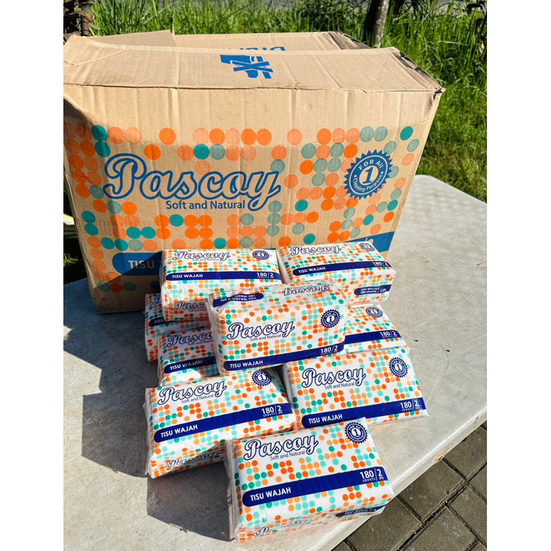 Jual Tisue pascoy plus isi 180 lembar full | Shopee Indonesia