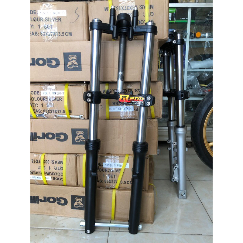 Jual shok depan ninja rr gorilla skok ninja pnp cb gl mp tiger | Shopee ...