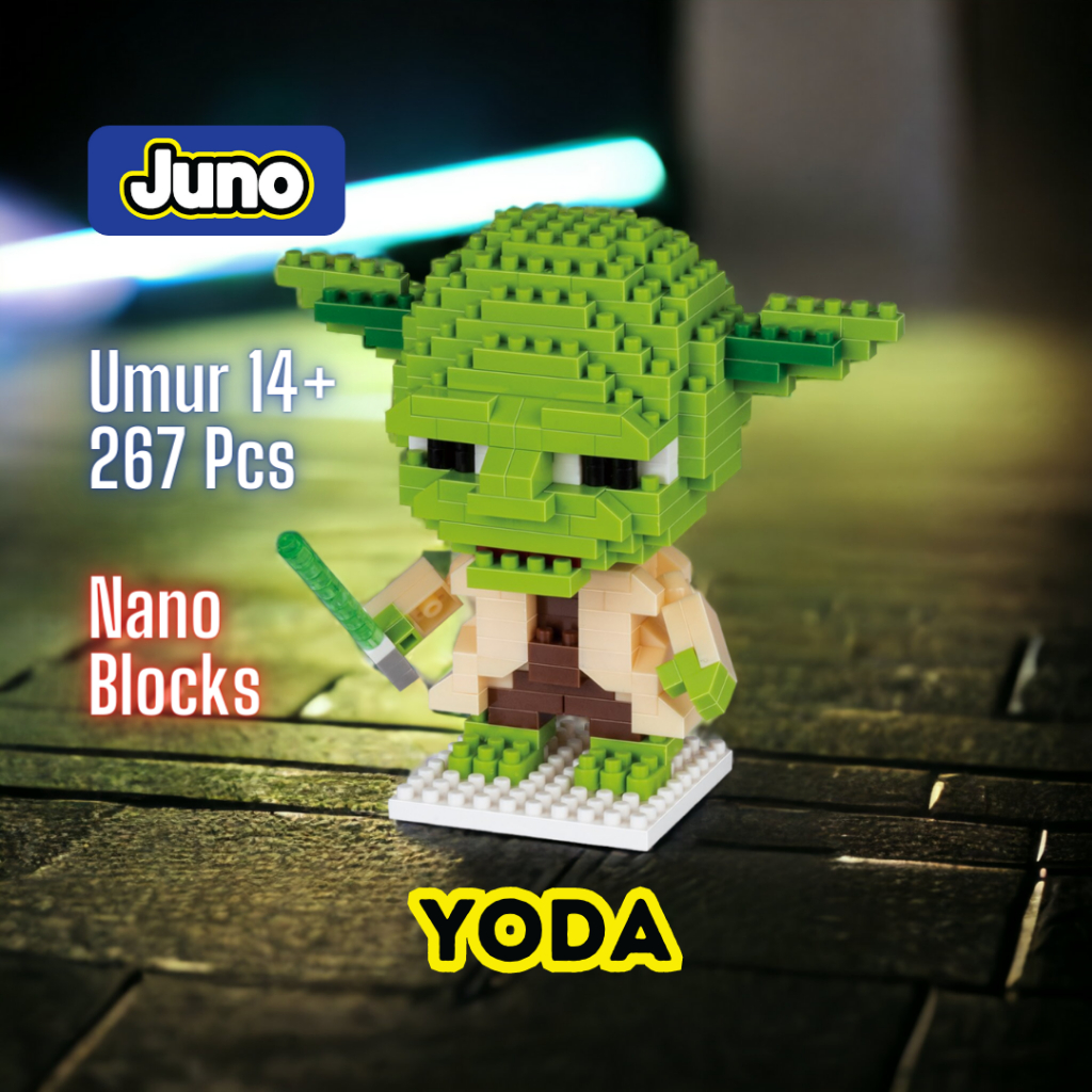 Jual Juno Mainan Balok Star Wars Nano Block Micro Block Darth Vader ...