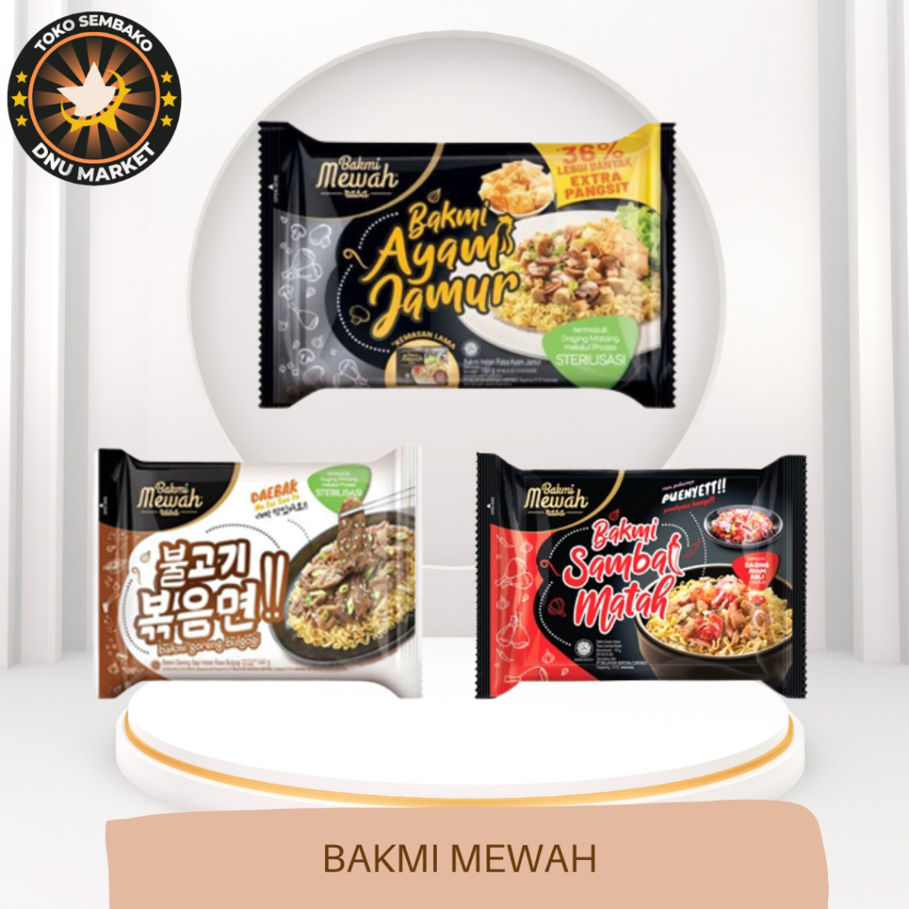 Jual Bakmi Mewah Bakmi Mewah Bakmi Instant Sambal Matah Bakmi Mewah